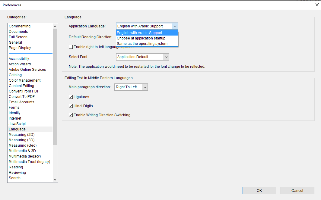 Solved: Adobe Acrobat Language Problem - Adobe Product Community - 14803808