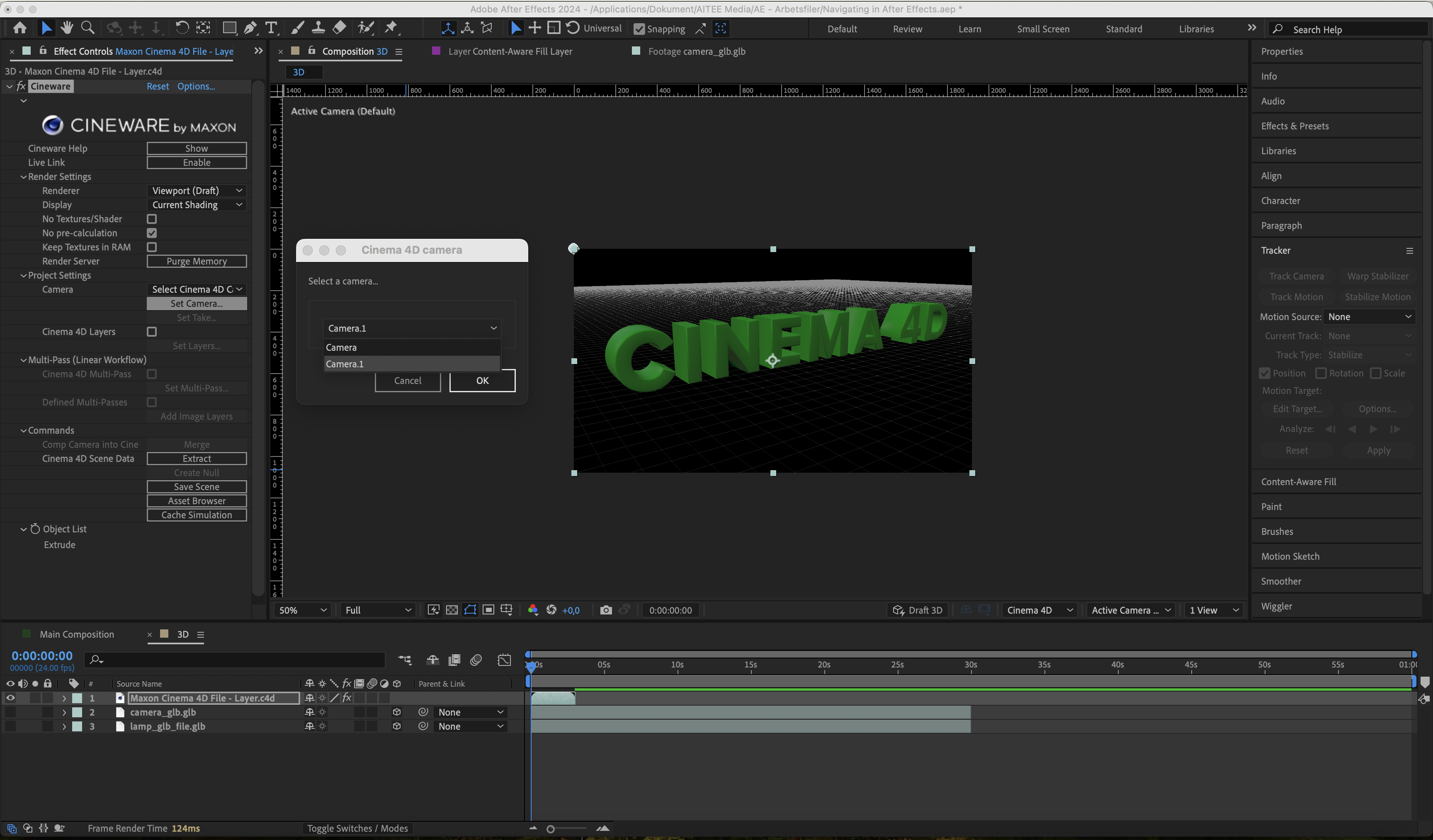 Create Cameras from 3D Model - Adobe Community - 14809097