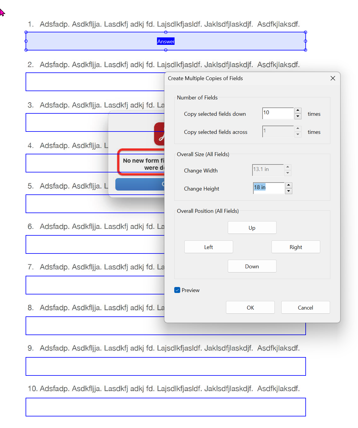 Solved: No form field automatically added when creating fo... - Adobe ...
