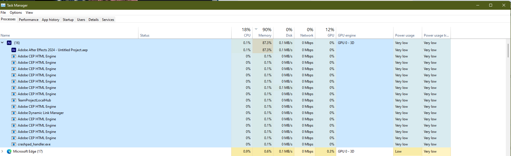 Ae 2024 High Memory Usage Memory Leak Adobe Community 14386215 