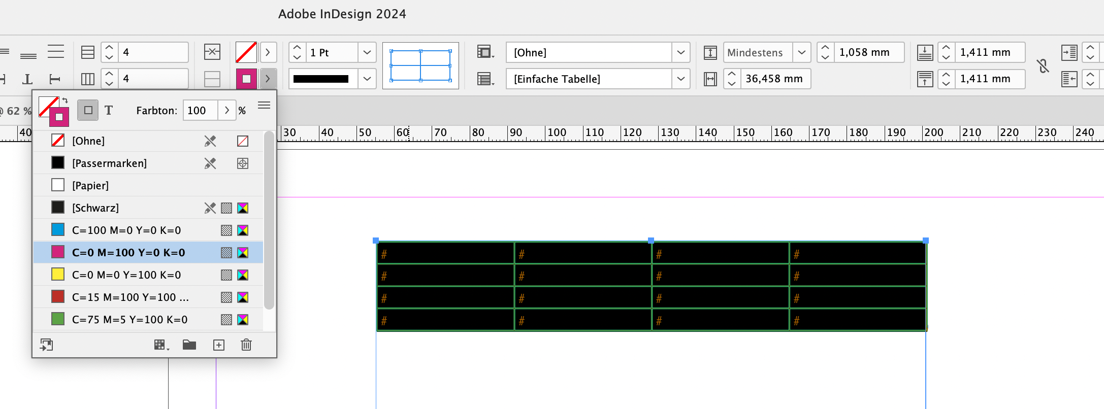 Solved: Table stroke indesign - Adobe Product Community - 14823872