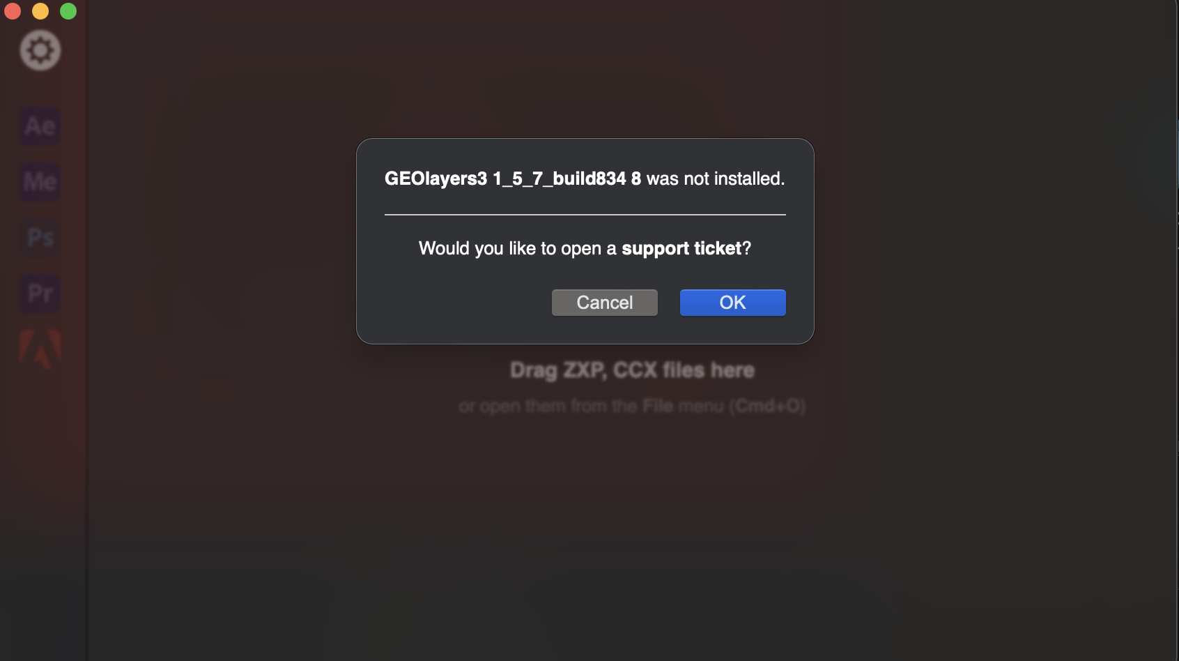 Missing Extension folder - Adobe Community - 14613295