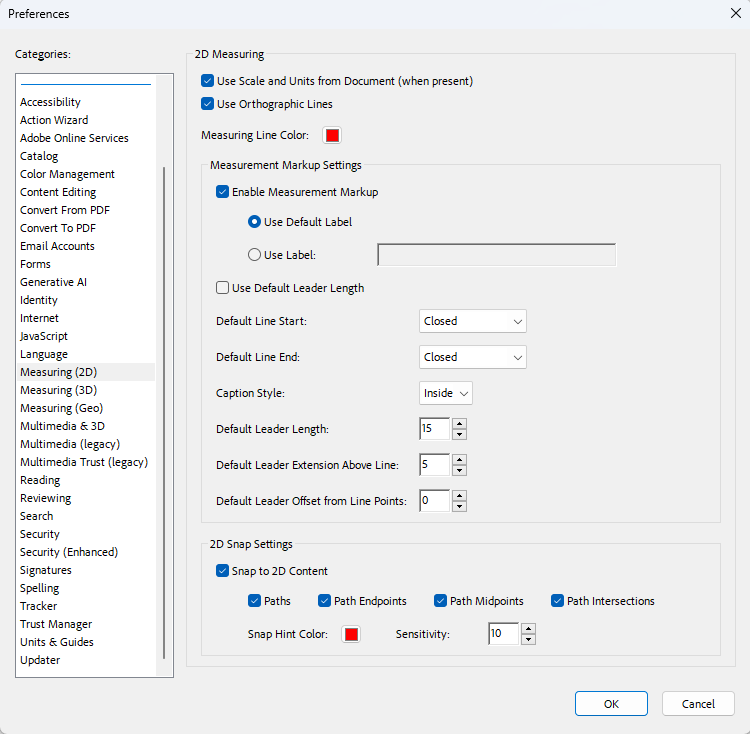 Solved: Measurement tool text only showing as comment - Adobe Product ...
