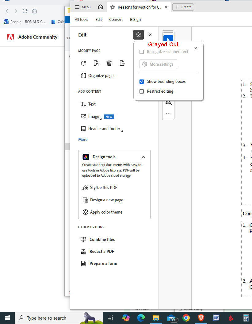 Solved: Turn off converting to editable text and images - Adobe Product Community - 14805997