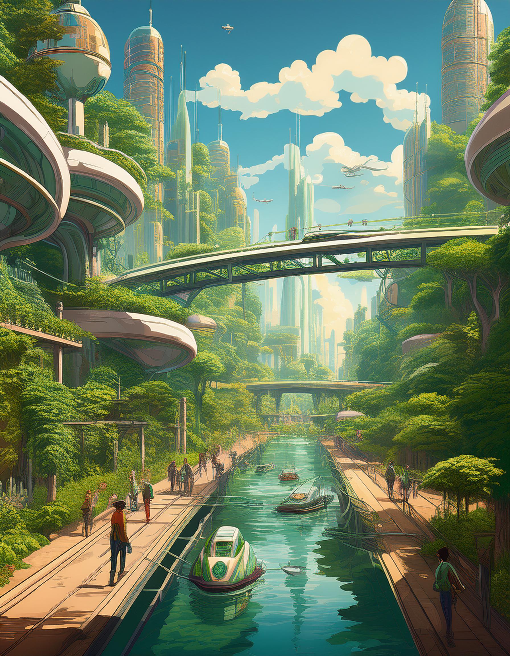 Weekly challenge- Futuristic Cityscape - Adobe Product Community - 14850112