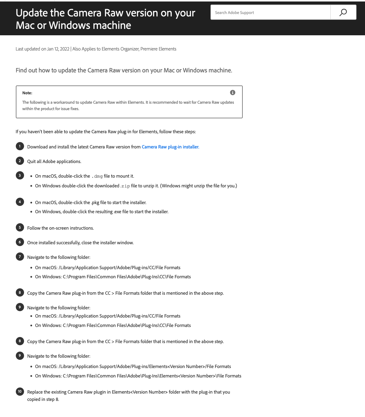 Camera Raw problems, can't open *.raf raw files - Adobe Community ...