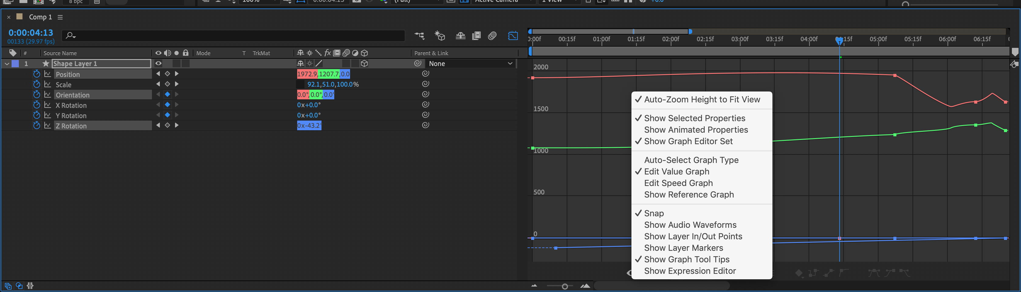 How Can I select Transform graphs on the graph edi... - Adobe Product ...