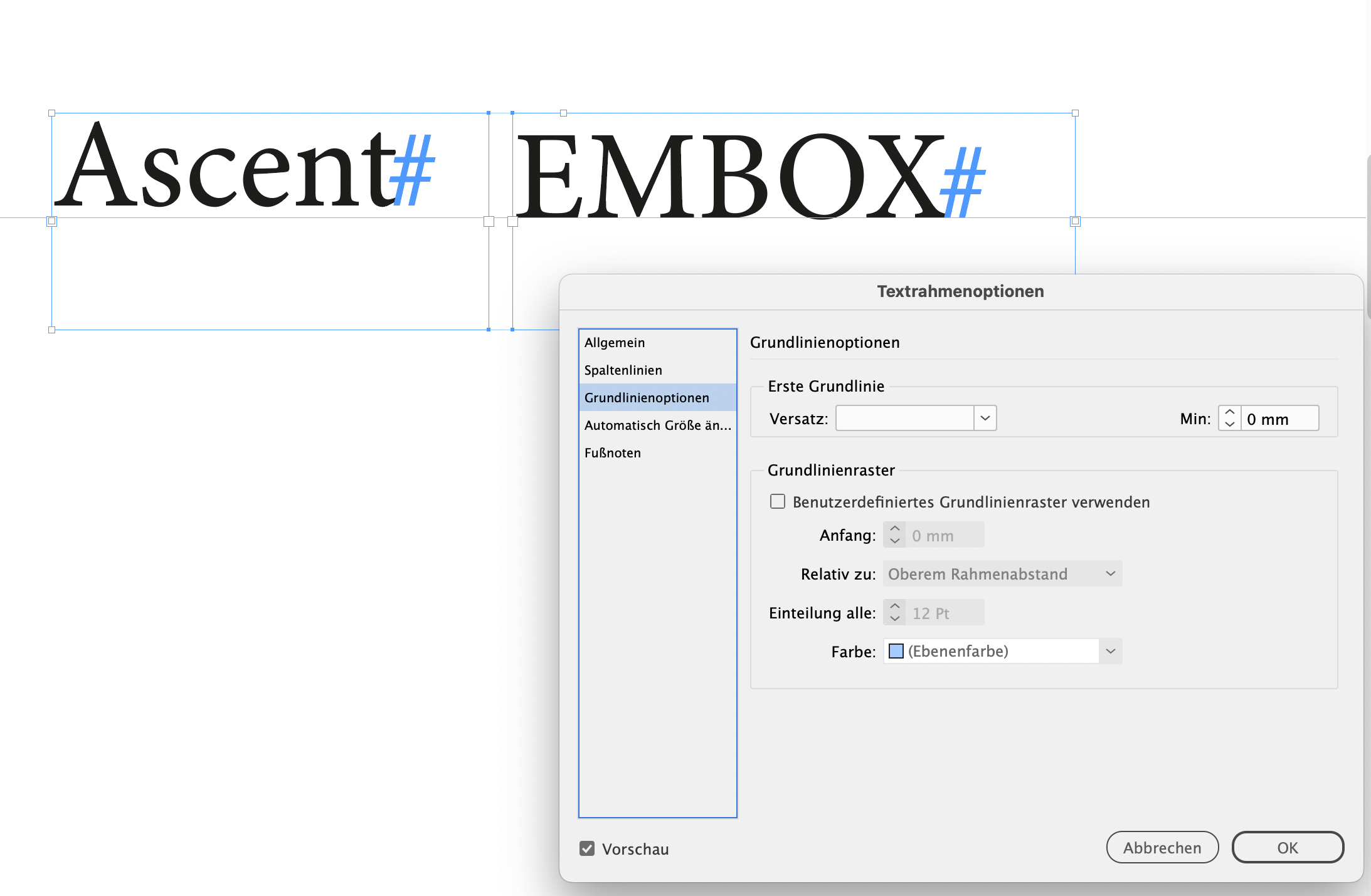 Solved: Understanding InDesign's First Baseline Offset: Is... - Adobe ...