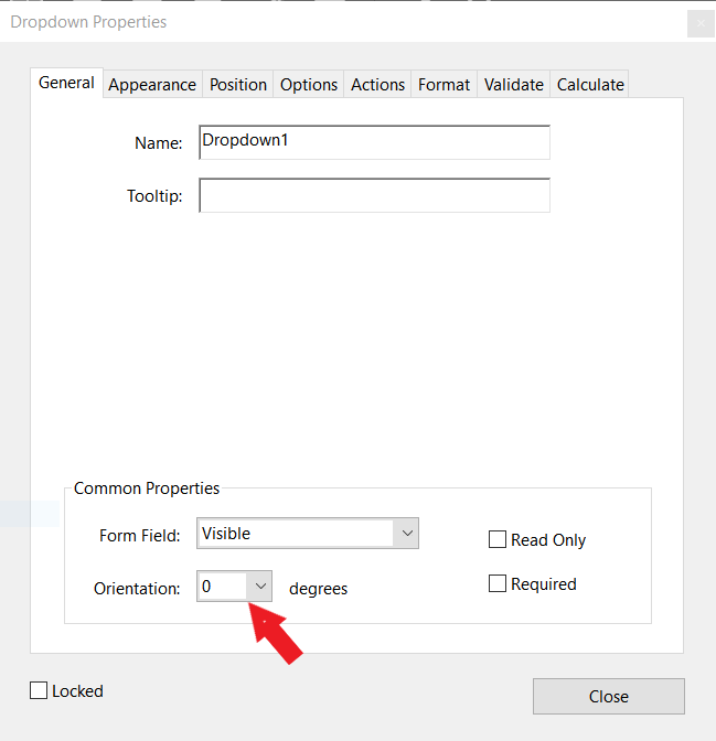 drop down menu vertical positioning - Adobe Product Community - 14867354