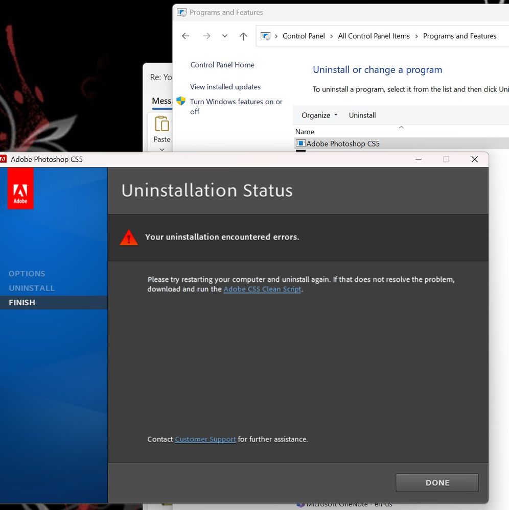 Solved: Uninstall Adobe Photoshop CS5 and its parts - Adobe Community ...