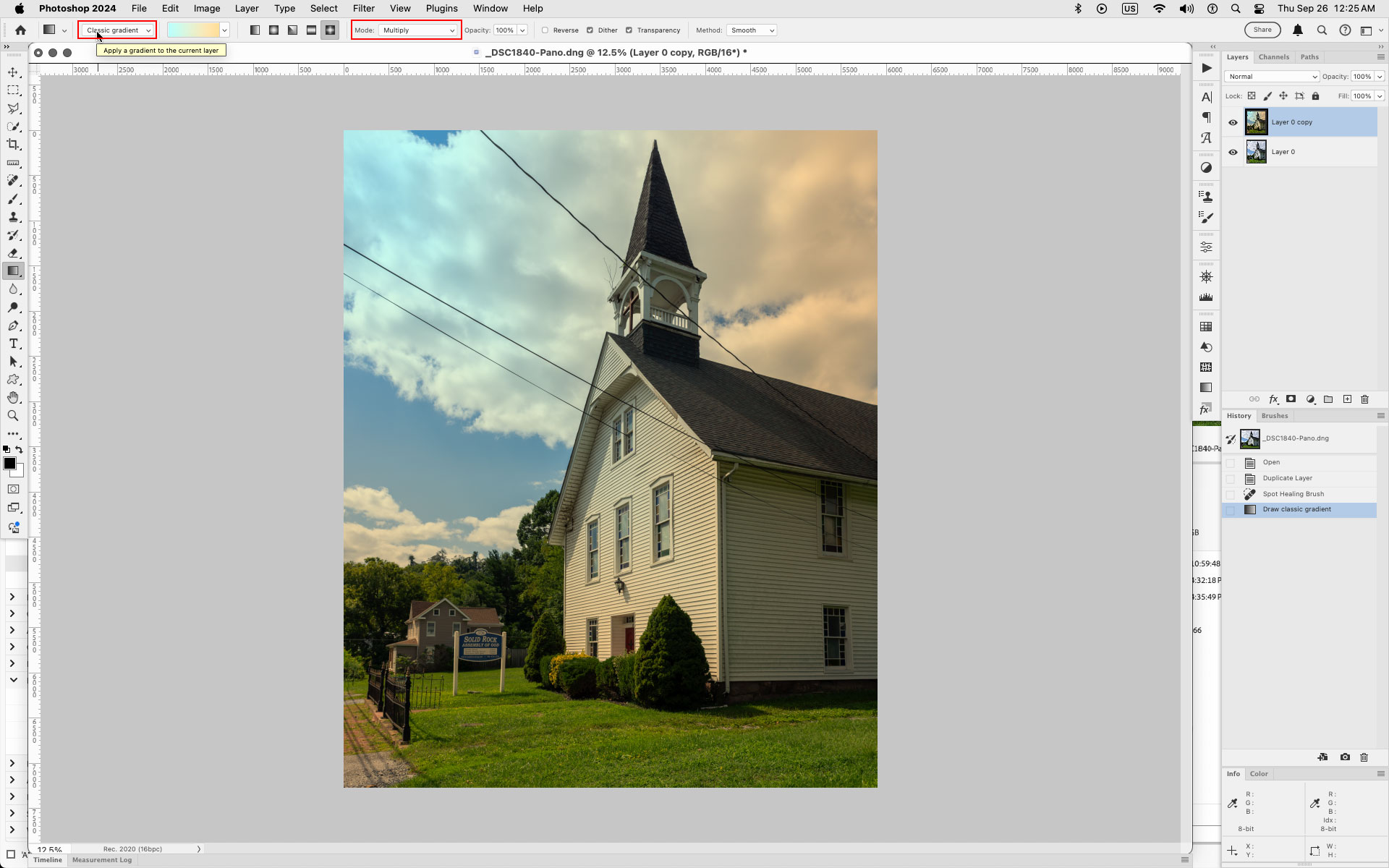 Solved: issue with the Gradient Tool in Photoshop. The 'Mo... - Adobe ...