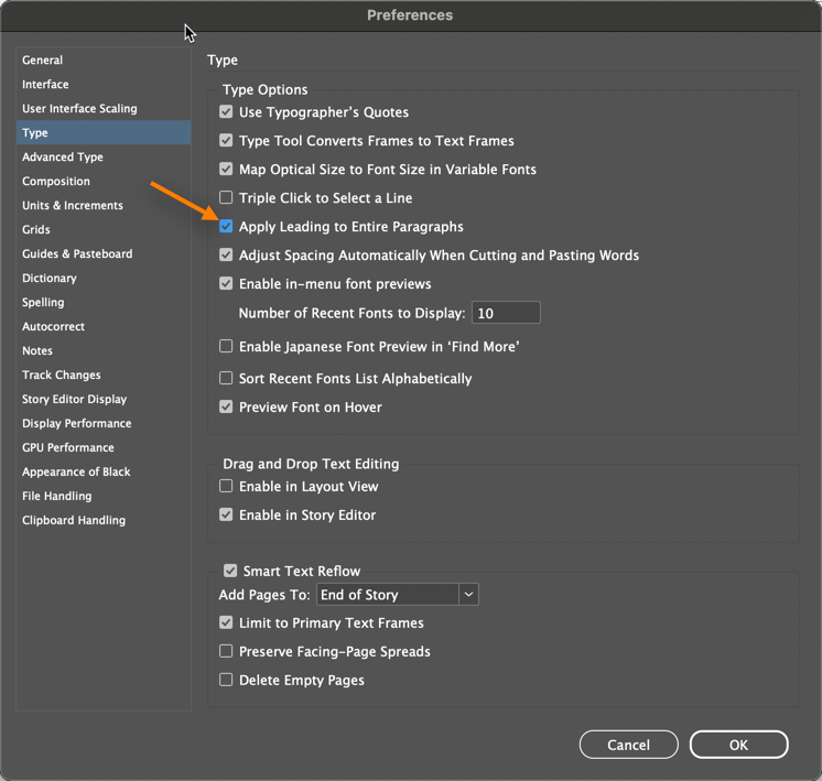Solved: Leading Mismatch in Paragraph Lines - Adobe Product Community - 14895983
