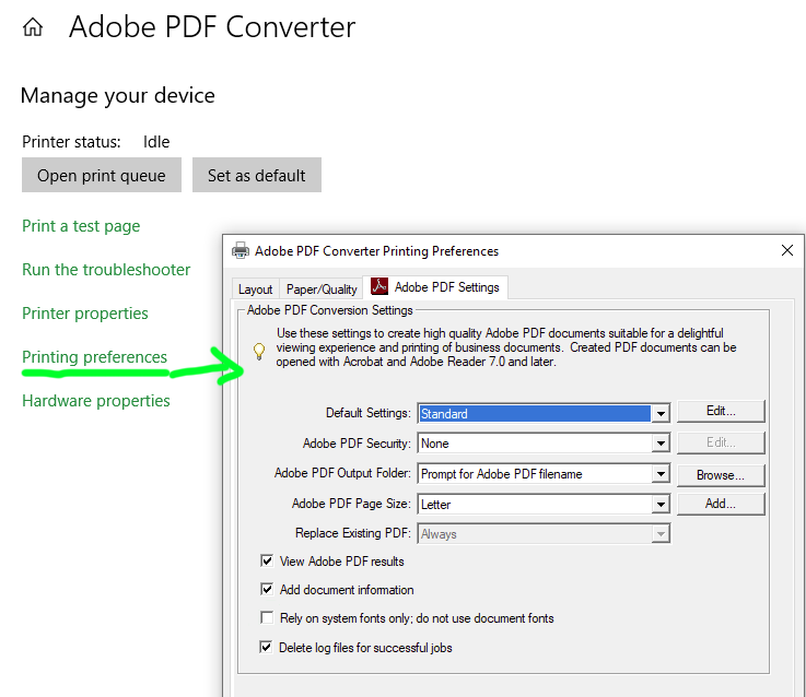 Re: Print to PDF in Excel - Need to delete a colum... - Adobe Product ...