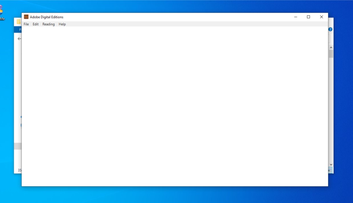 Digital Editions loading w/blank screen - Adobe Product Community ...