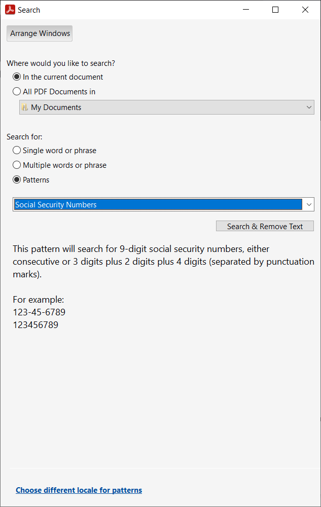Solved Searchreplace Text Containing Dashes Adobe Product Community