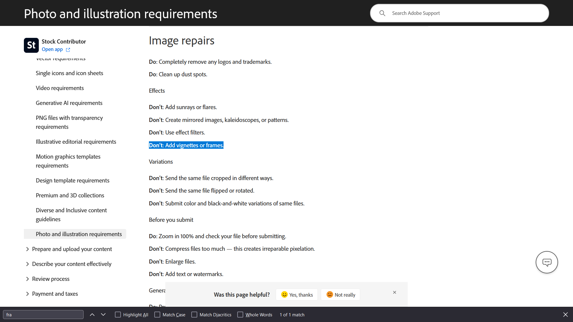 Rejected image within minutes? - Adobe Community - 14912629