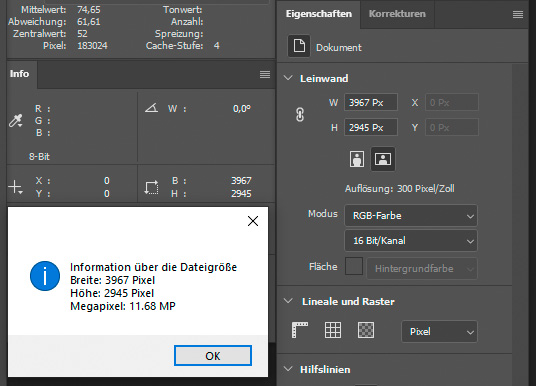Solved: Total number of pixels - Adobe Community - 14915154