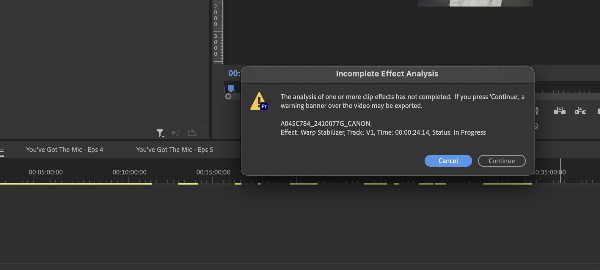 Global 'Hide Warning Banners' on Export setting - Adobe Product ...