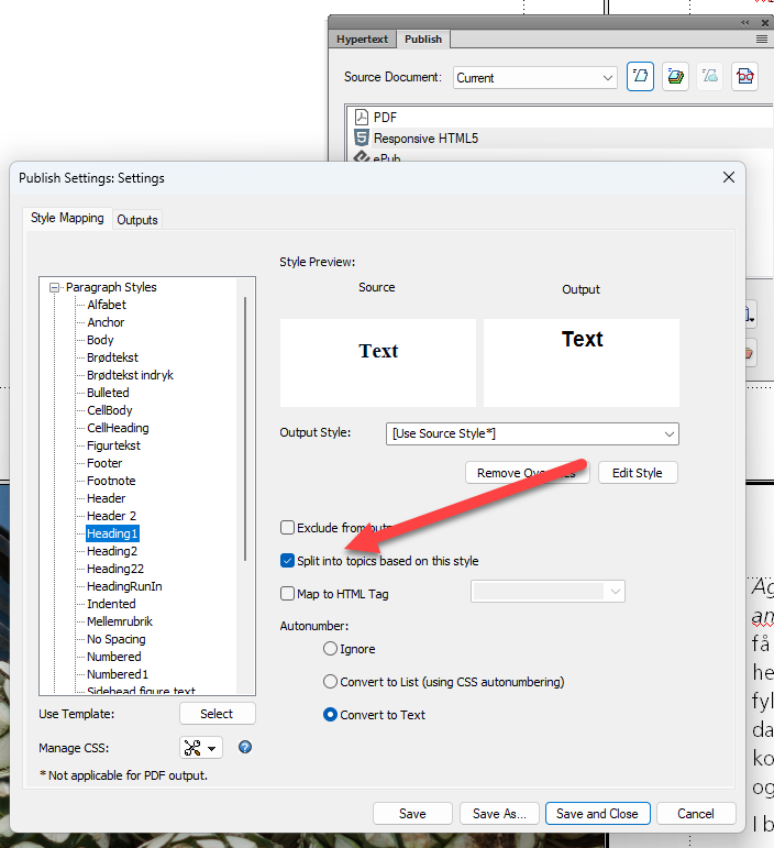 Solved: Content not displayed in HTML5 Output - Adobe Community - 14926182