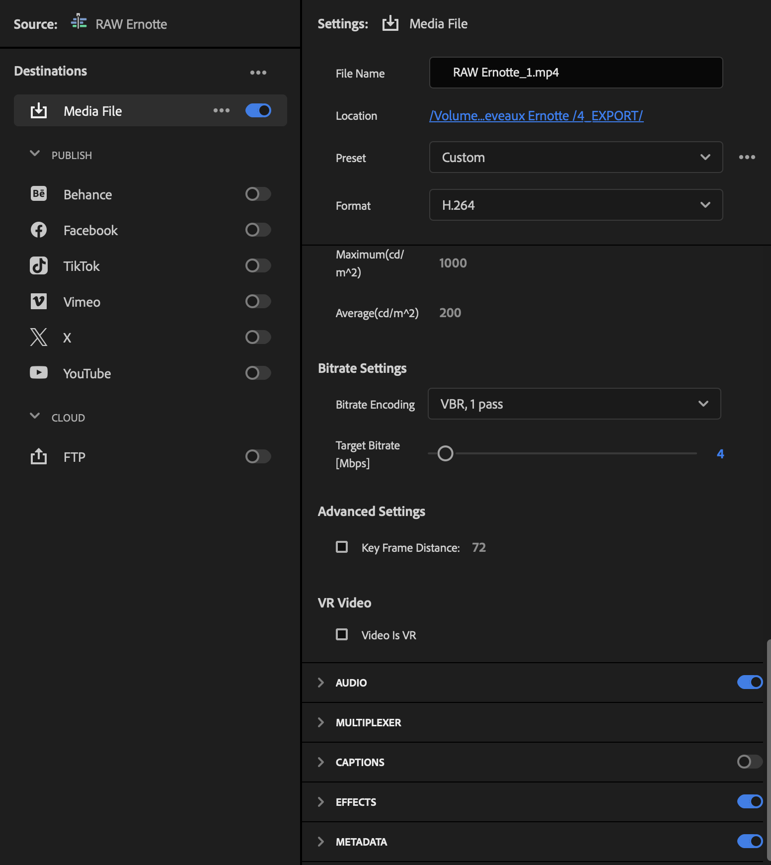 Solved: Premier Pro 25.0 Crash when exporting same for me... - Adobe Product Community - 14926659