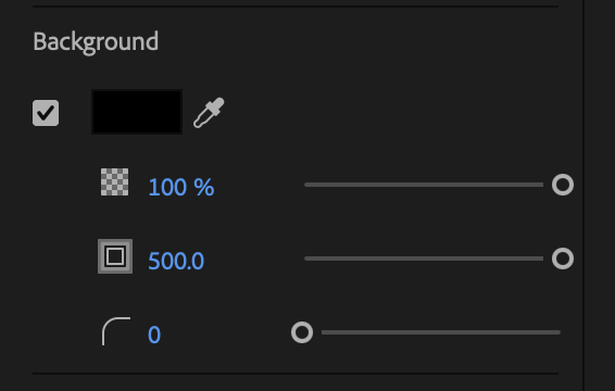 Solved: Cannot create solid background behind text in Esse... - Adobe ...