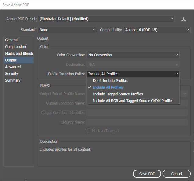 Embedding profiles into a PDF - Adobe Product Community - 11021388