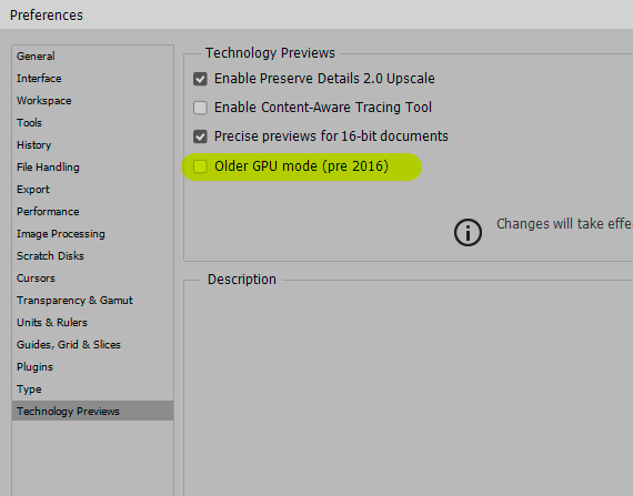 Add Graphics Acceleration for Older GPUs in Photos... - Adobe Product Community - 14939105