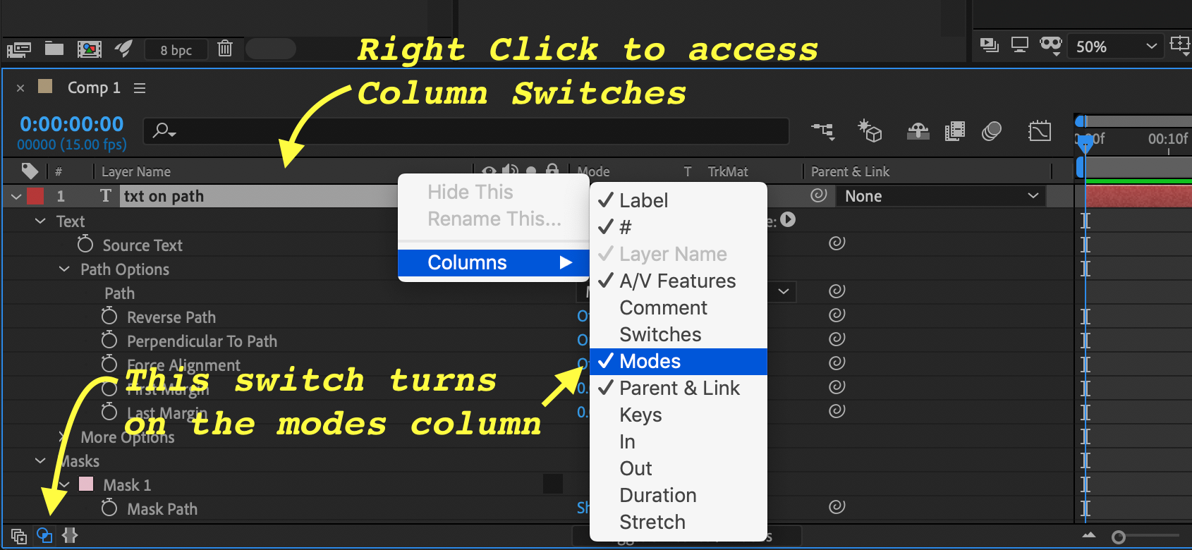 Trouble viewing path options pull down bar to sele... - Adobe Product ...