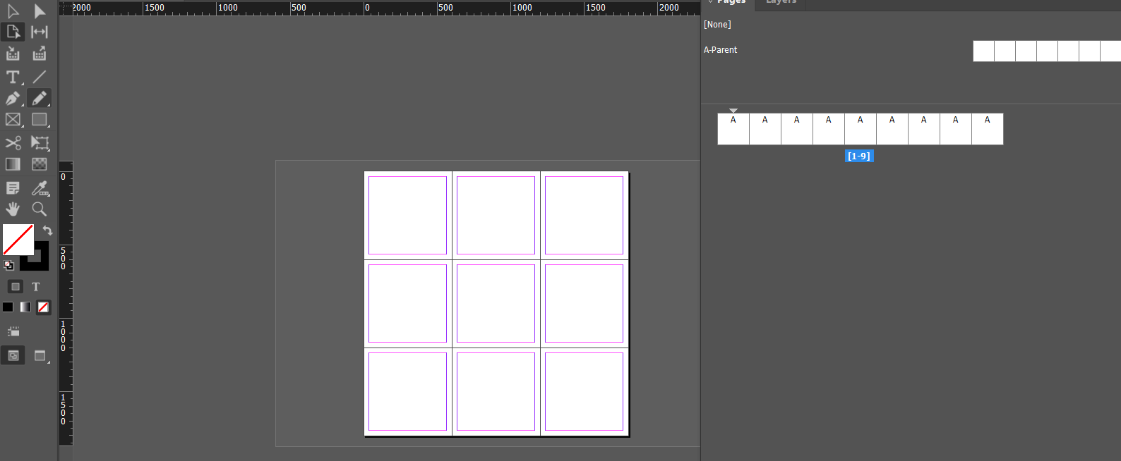 Solved: How to Set Up a 3x3 Layout in One InDesign Spread ... - Adobe ...