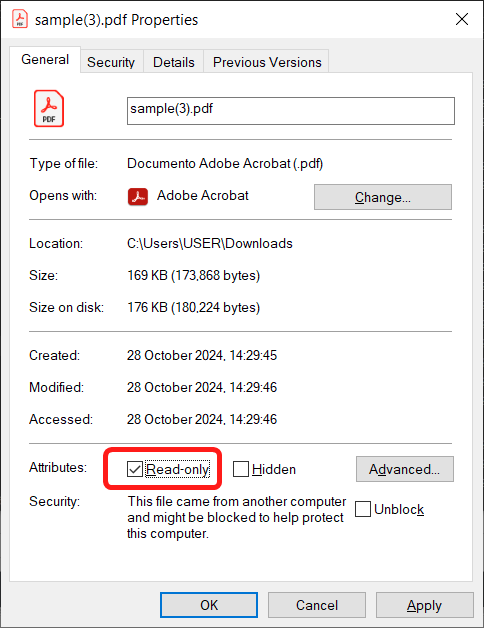Solved: Fillable PDF form requires "save as" instead of a ... - Adobe ...