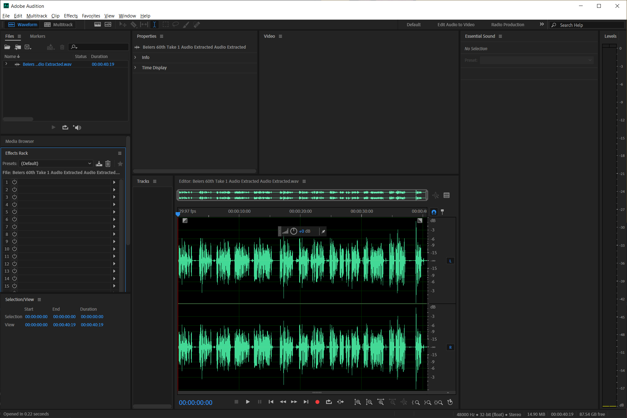 Editing Audio within Audition - Adobe Product Community - 11024980