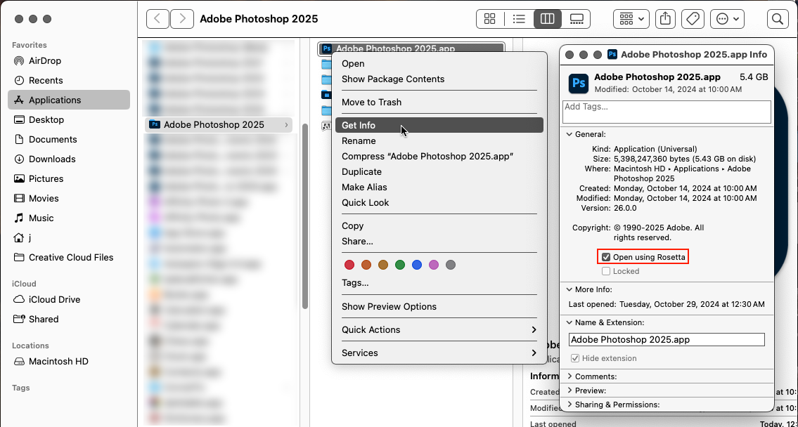 Photoshop is unable to find the JavaScript plug-in - Adobe Product ...