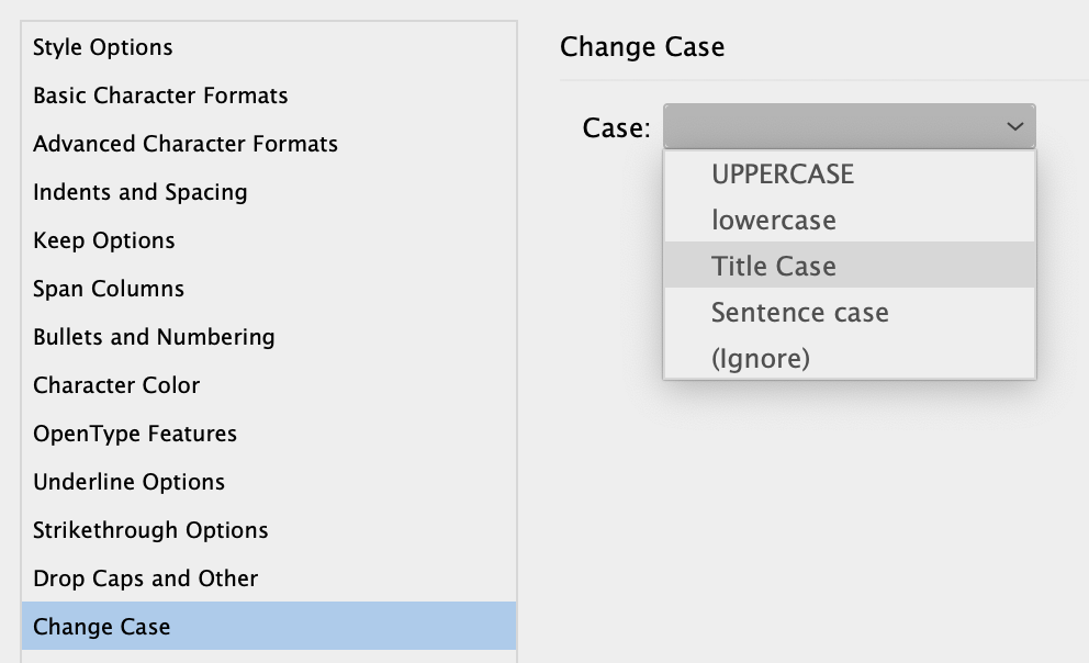 Solved: Script to Change Character Style Text to Title Cas... - Adobe ...