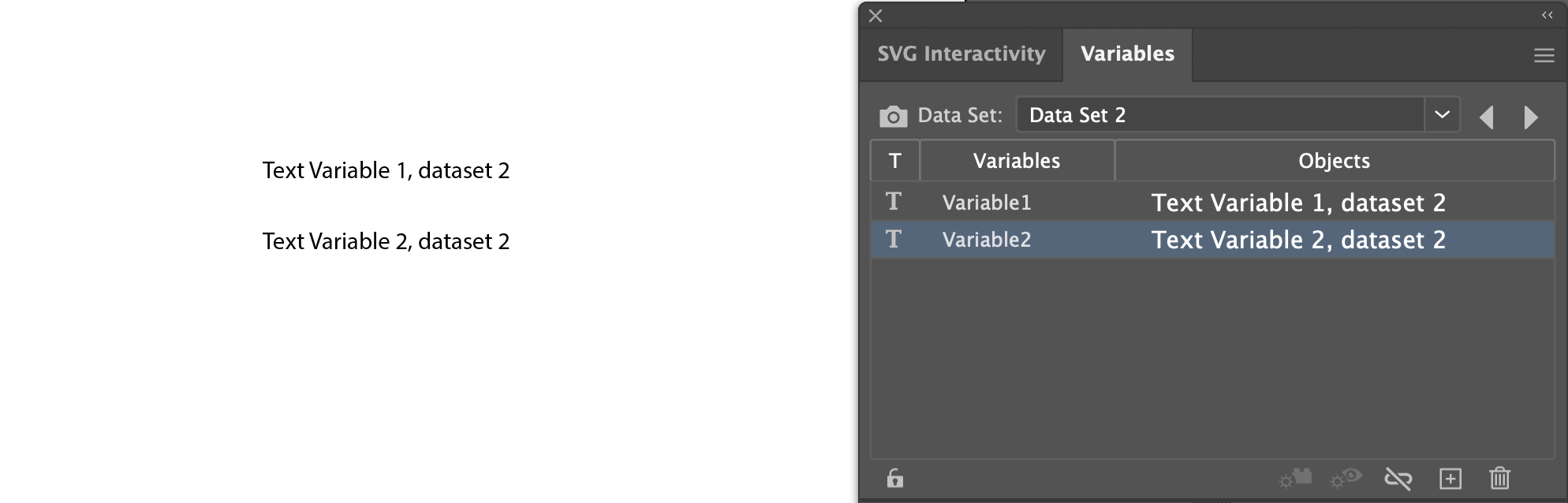 Solved Script Access To Variables And Datasets Adobe Community