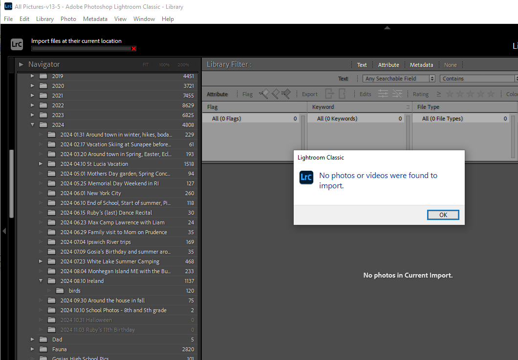 P: Export & Import failing/crashing when Video is ... - Adobe Product ...