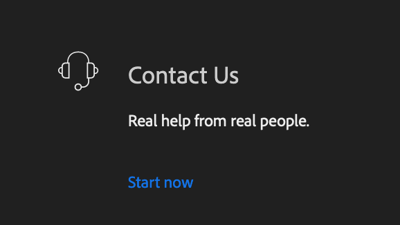 Are the Adobe chat support lines down? - Adobe Community - 11028367
