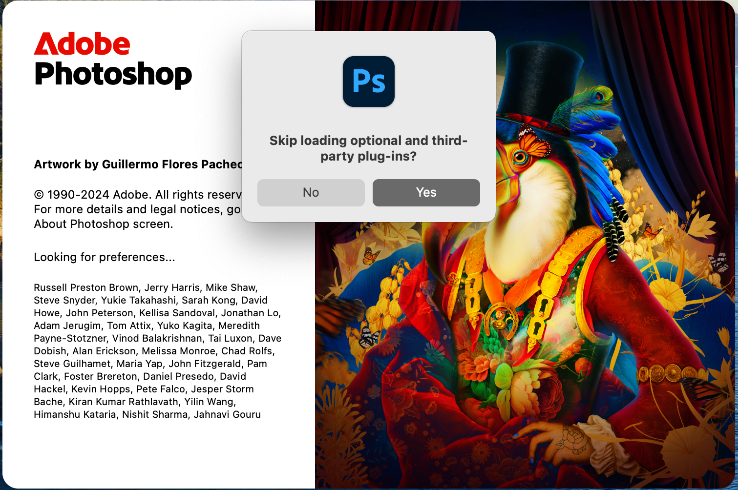 Photoshop 2025 26.0 crashes after opening the flas... - Adobe Product ...