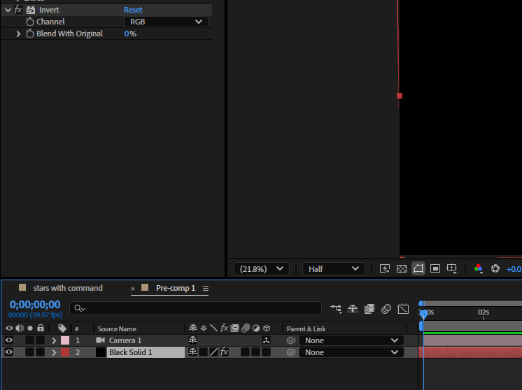 invert effect not working? - Adobe Product Community - 14993364
