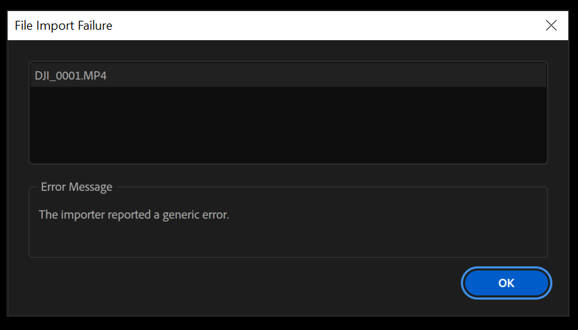 Unable to access HEVC files after update to Adobe ... - Adobe Product Community - 14989680