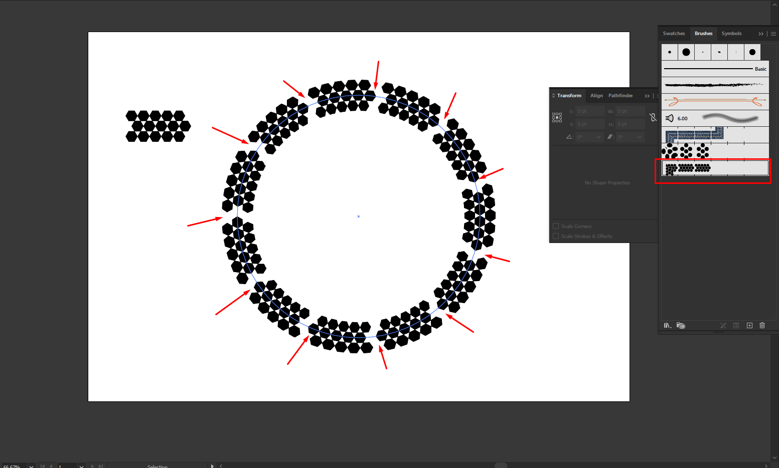 Solved: How to make perfect pattern using the transform FX - Adobe ...