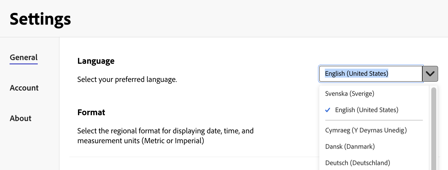 Unable to update language settings - Adobe Community - 15005958