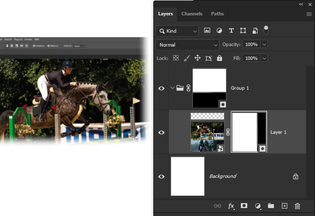 Layer masks and gaussian blur - Adobe Community - 15007226