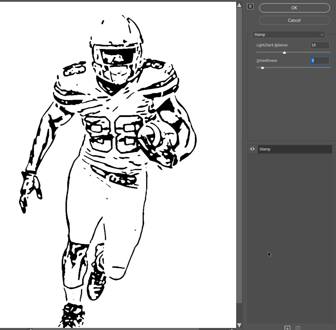 STAMP filter not working properly - Adobe Product Community - 15012325