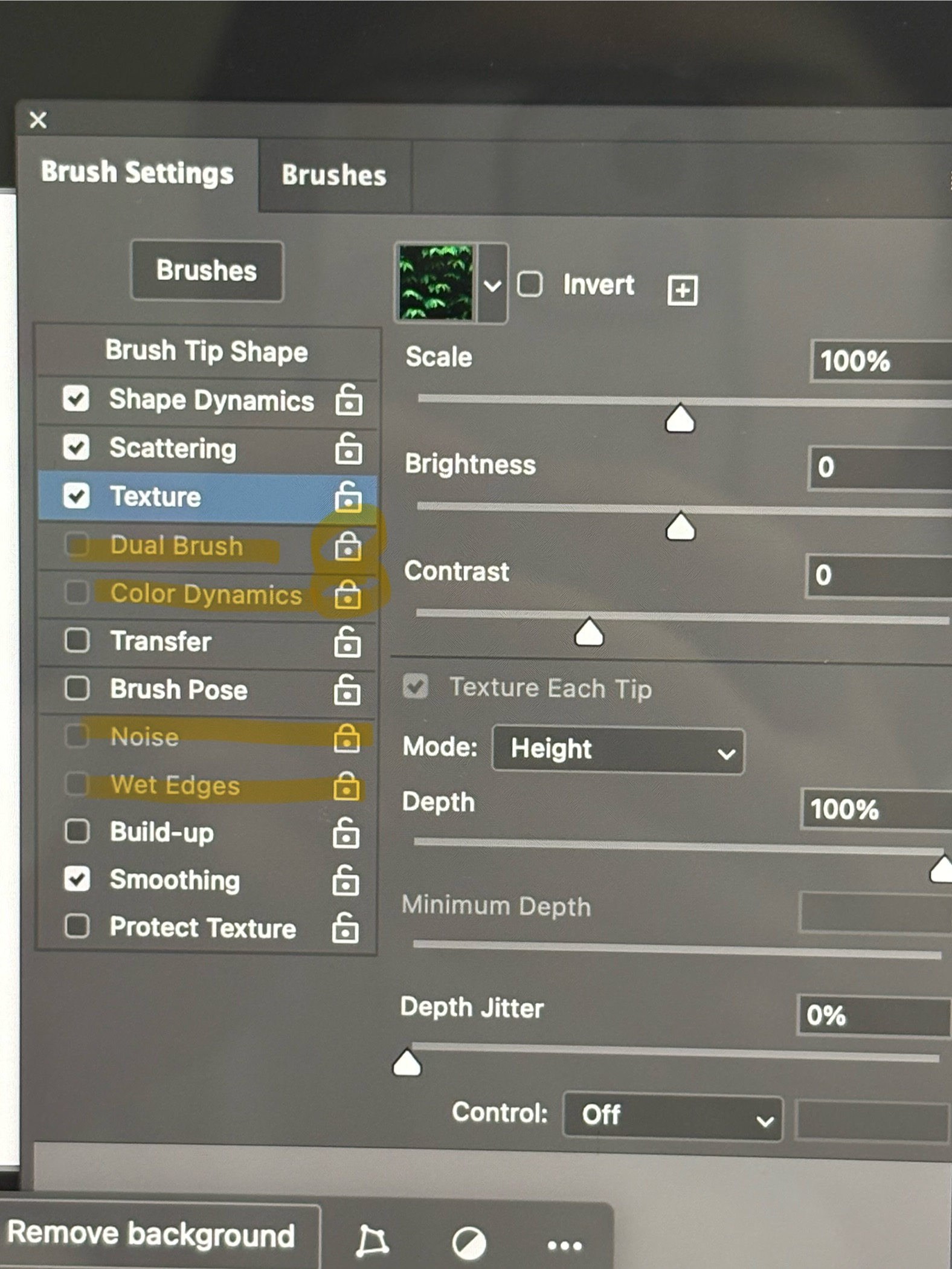 Brush settings - Adobe Community - 15018311