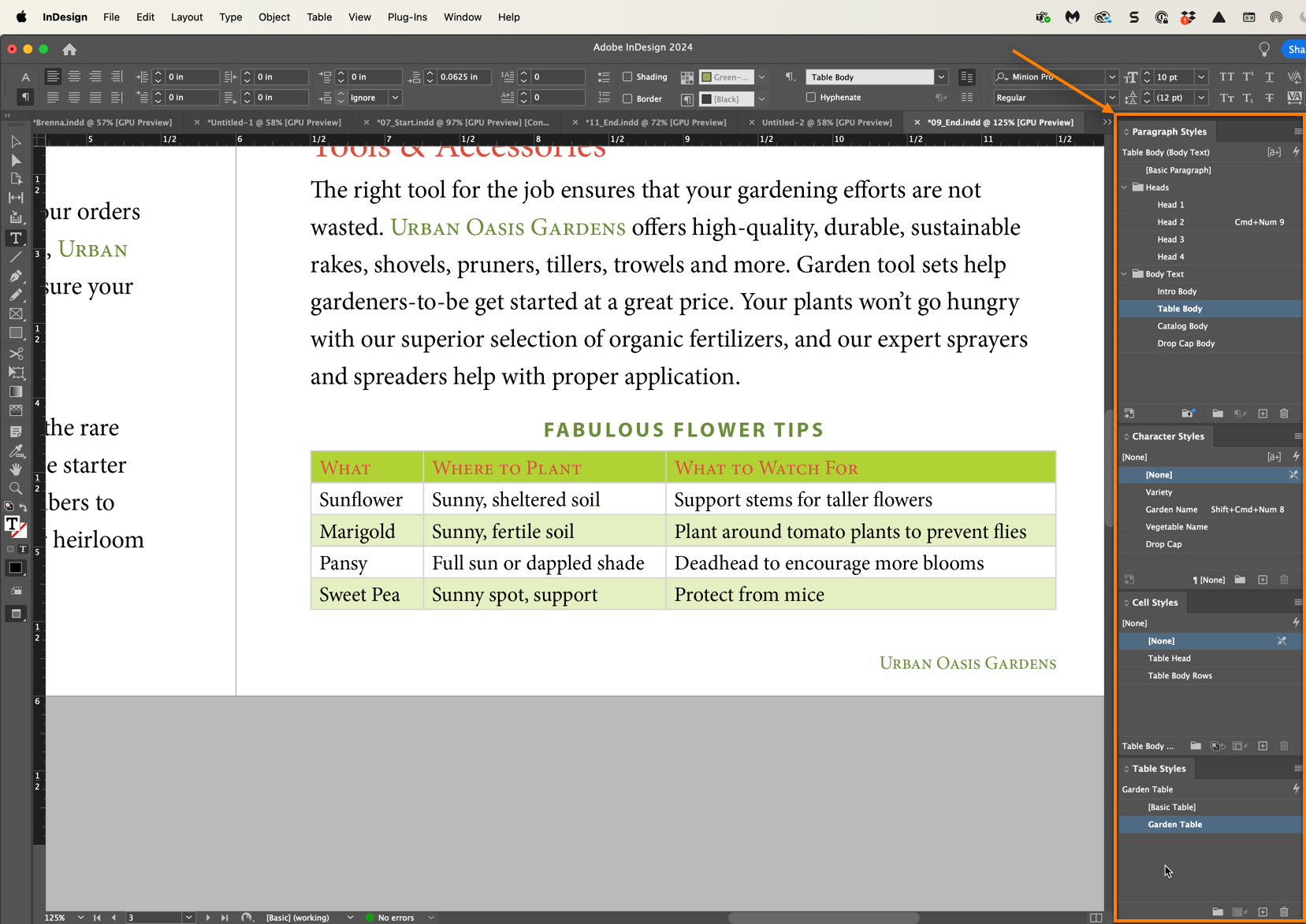 Best Practices for Creating Tables - Adobe Product Community - 15019276