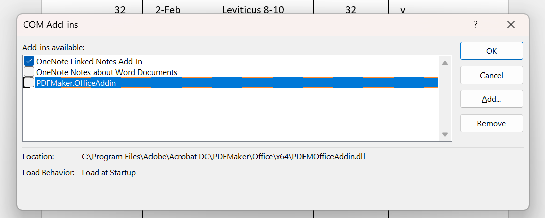 PDFMaker.OfficeAddin - changing Office 365 applica... - Adobe Product ...