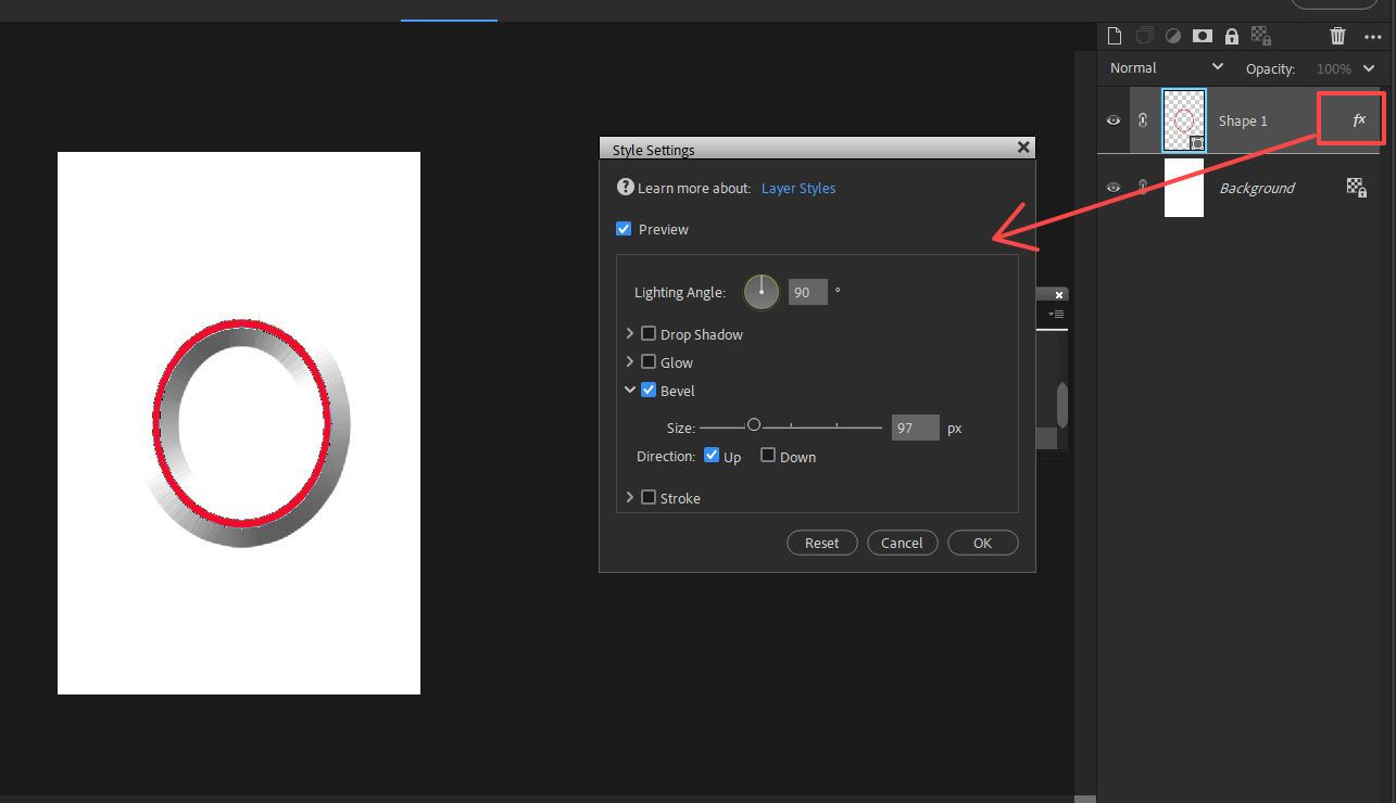 PSE 2025 Context Menu No Edit Layer Style? - Adobe Community - 15025674