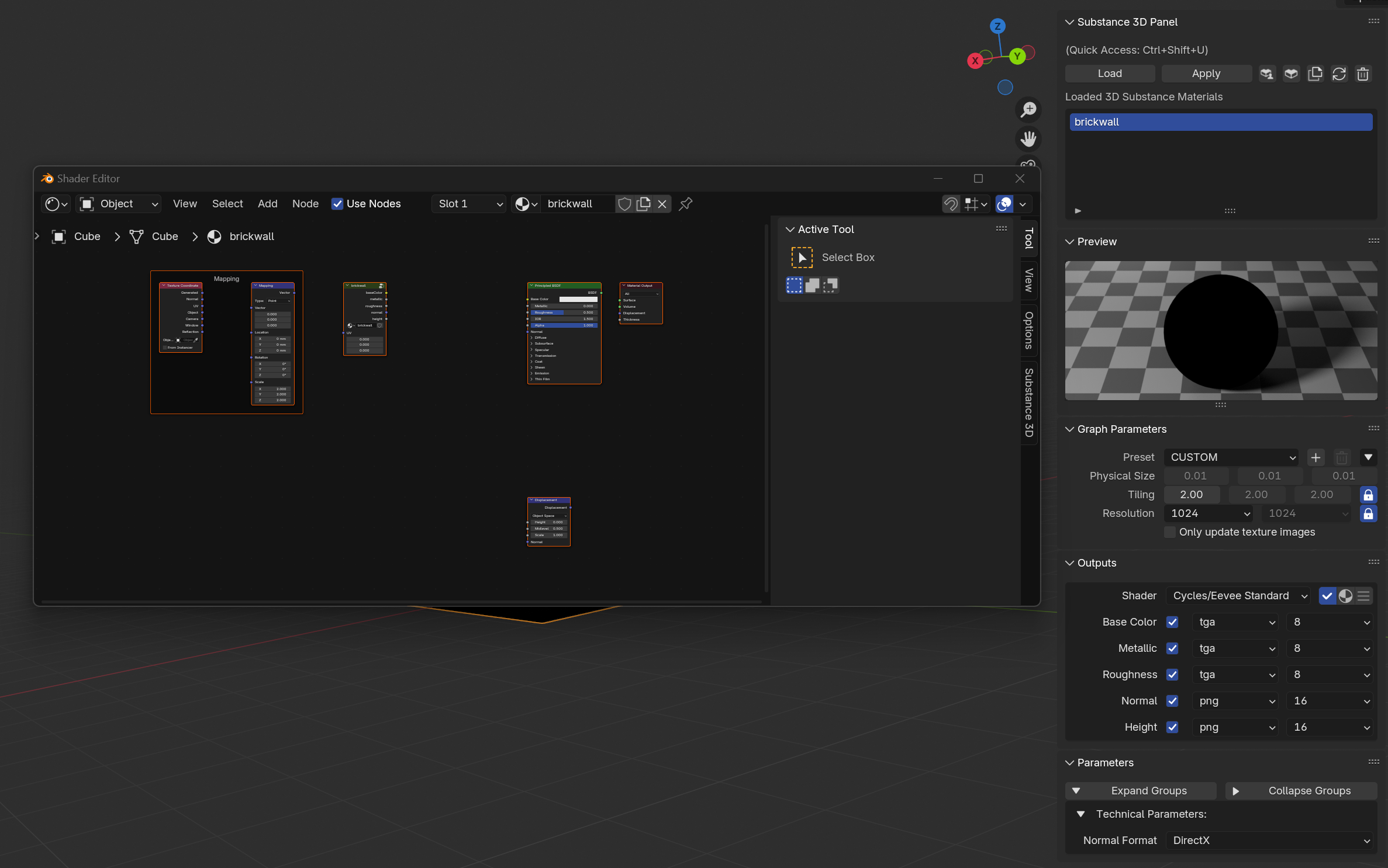 Blender 4.3 Substance Add-on Material Error - Adobe Community - 14979852