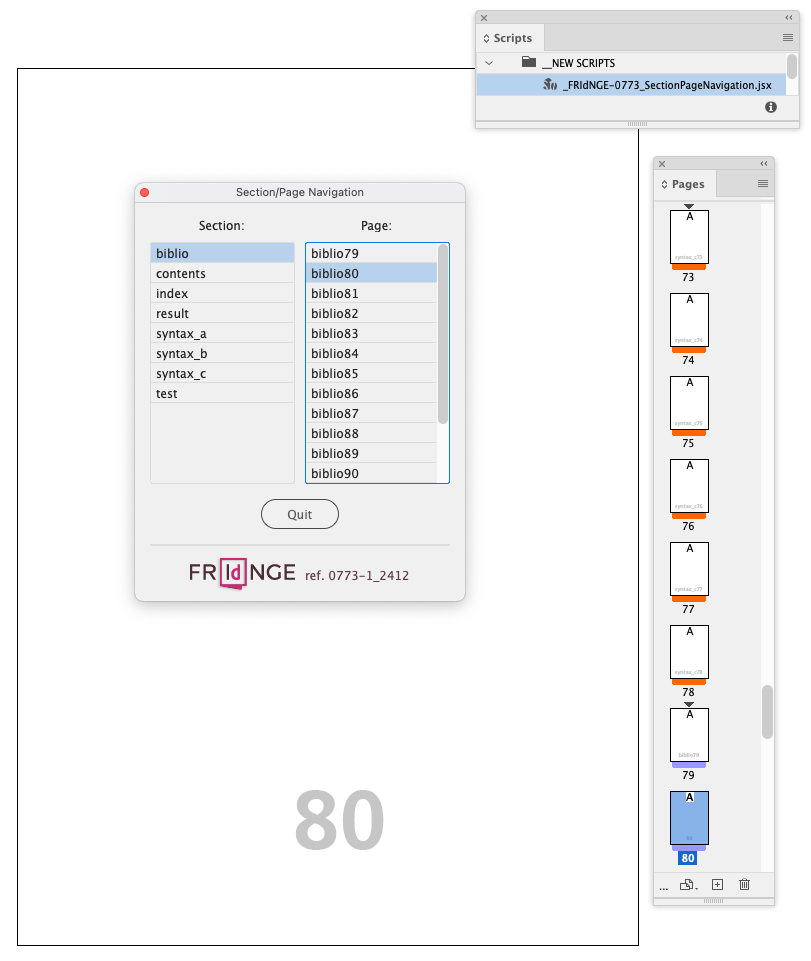Creating search tool in pages panel in Indesign - Adobe Product ...