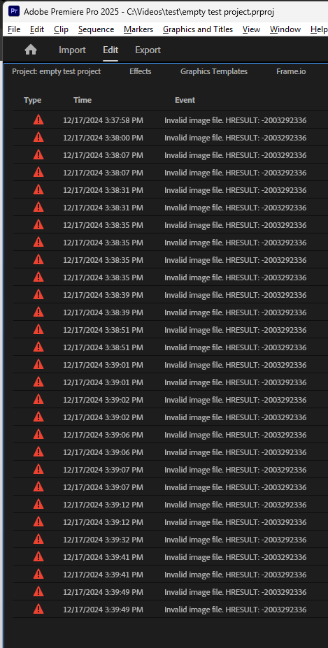 P: Hundreds of Direct2D Drawbot error. HRESULT: -2... - Adobe Product Community - 14949342